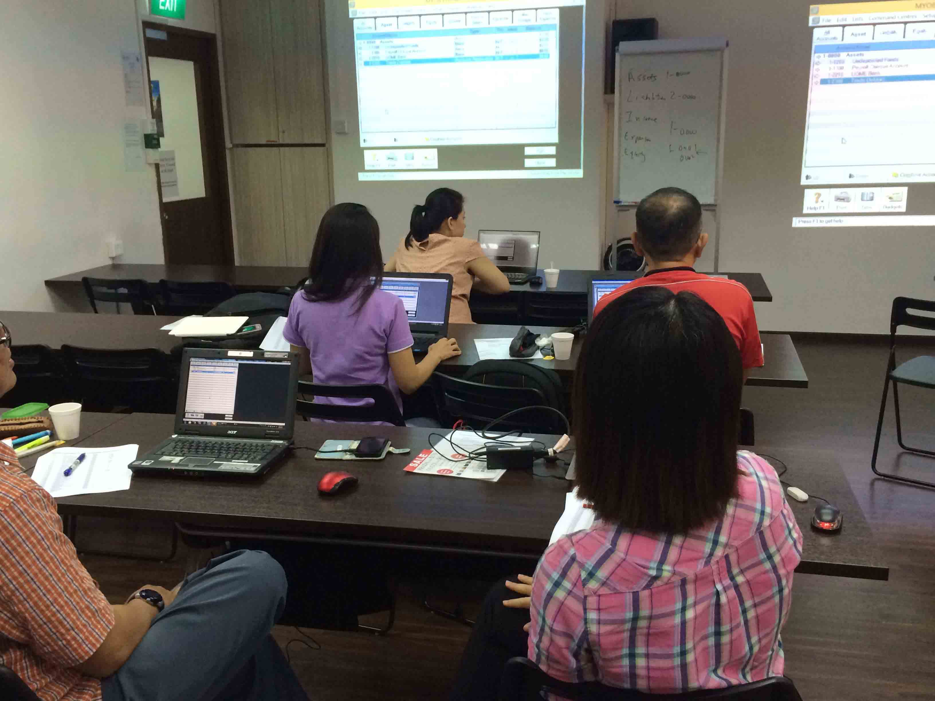 Browse the Gallery Of MYOB Training Singapore